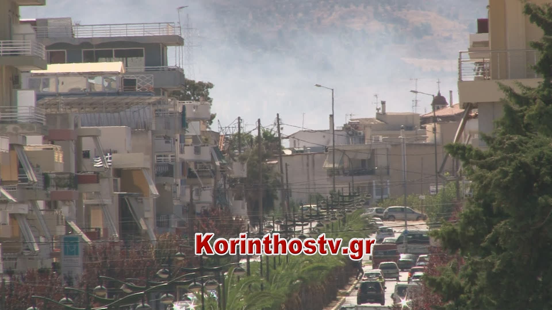 Κόρινθος ΤΩΡΑ: Φωτιά στο πρανές της Παλαιάς Εθνικής Οδού Κορίνθου ...