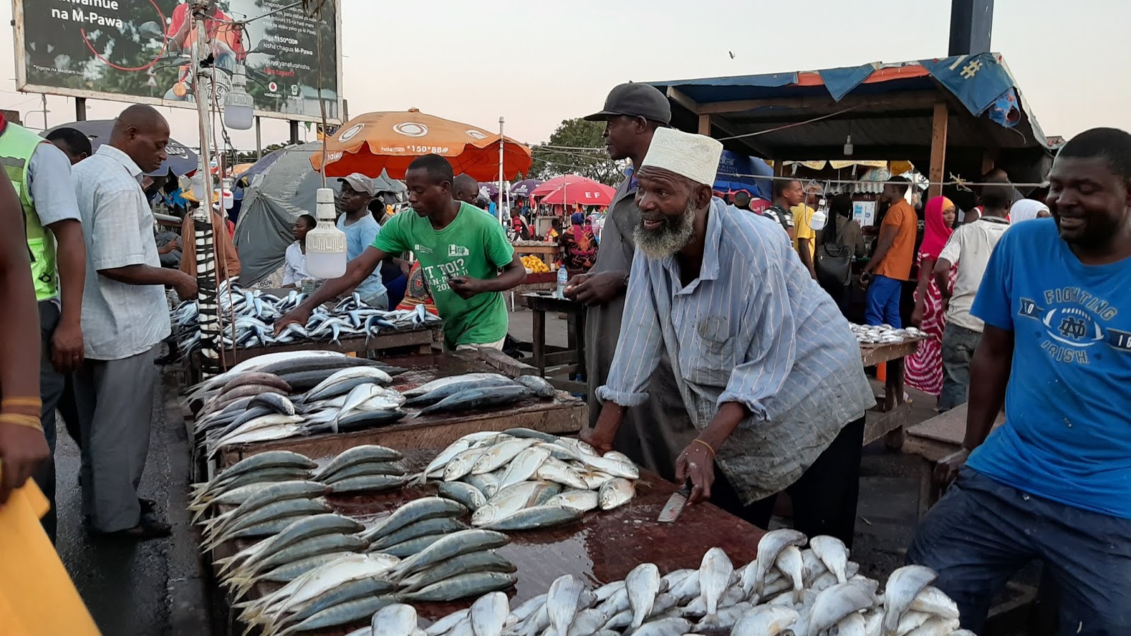 biashara ya samaki soko la feri jijini dar leo - MICHUZI BLOG