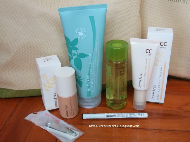 rebelheartx: Innisfree Singapore Haul: New Store at Bugis Junction!