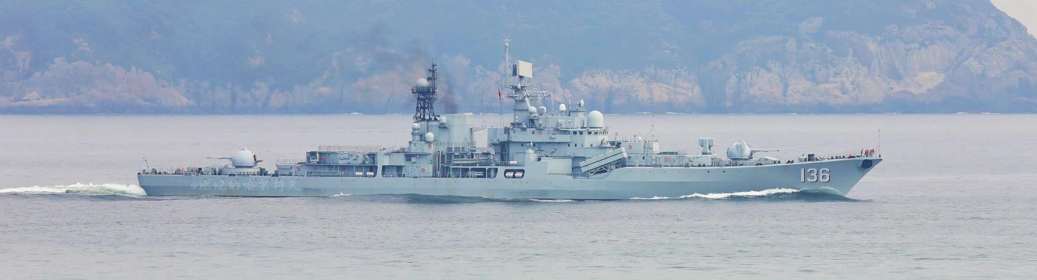 China Defense Blog: PLAN Sovremenny Class Guided Missile Destroyer ...