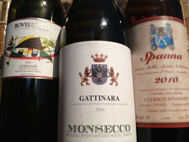 Rosso Wine Shop: Look for Alto Piemonte Wines