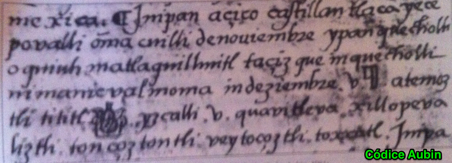 Reflexiones desde Anáhuac: Tititl : Tiempo apretado . Se empuña el Año ...