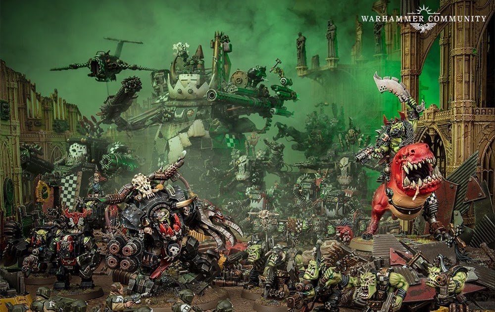 Tower of Zenopus: 40K Friday - 40K, Change, and The New Ork Codex