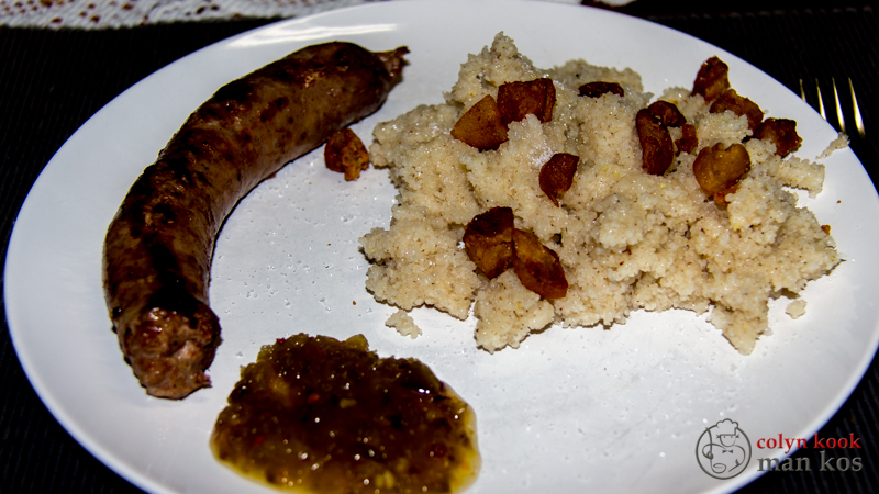 Vark - Kaiings is en bly lekker |Colyn maak Man Kos