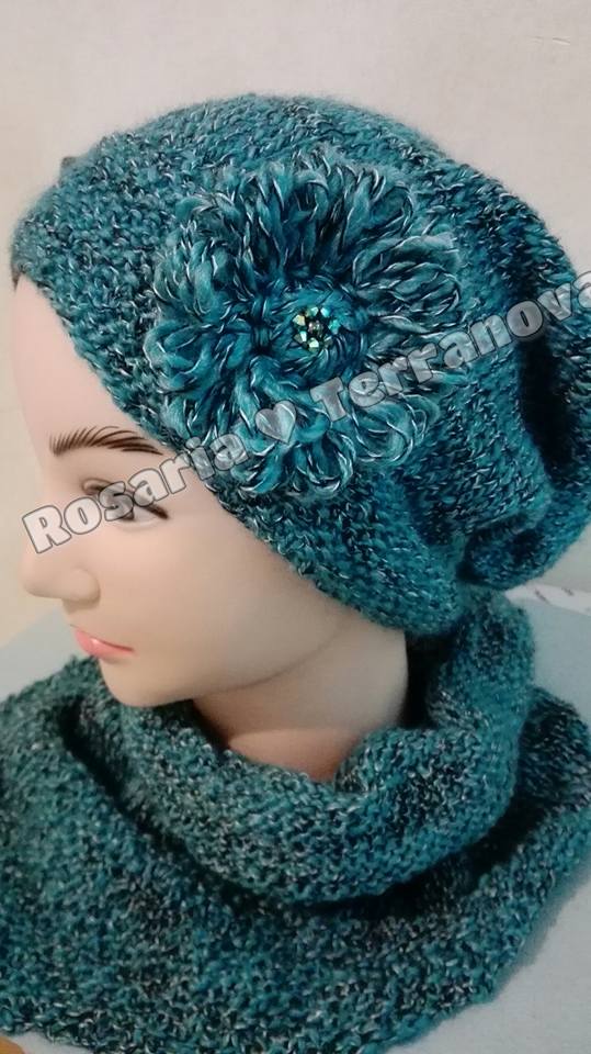 Le passioni di Sara: Cappello e scaldacollo realizzati con filato by Filati Italiani .it