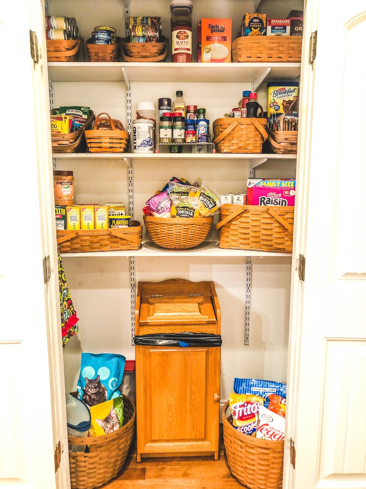 Decorating With Longaberger Baskets