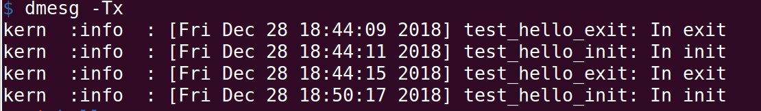 Linux dmesg command Tutorial