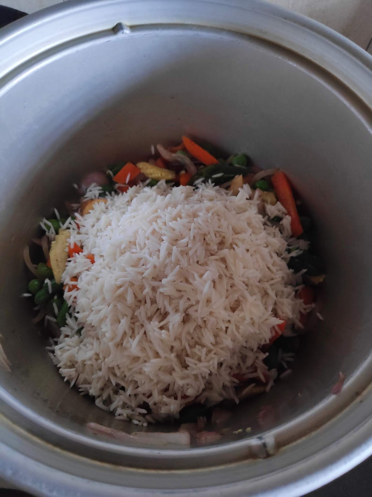 Easycooking: Rice Cooker Vegetable Pulao