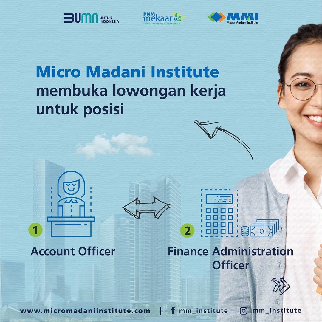 Info Loker BUMN Medan Terbaru Oktober 2020 Micro Madani Institute - MedanLoker.Com - Lowongan ...