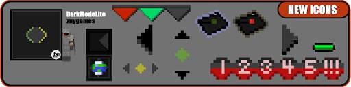 DarkModeLite - Minecraft GUI-TEXTURE-PACK