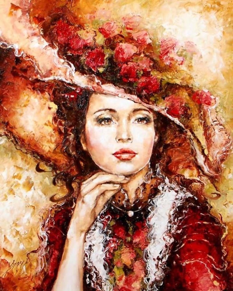 Artist Elzbieta Brozek - Polish Painter - ArtLiveAndBeauty ...