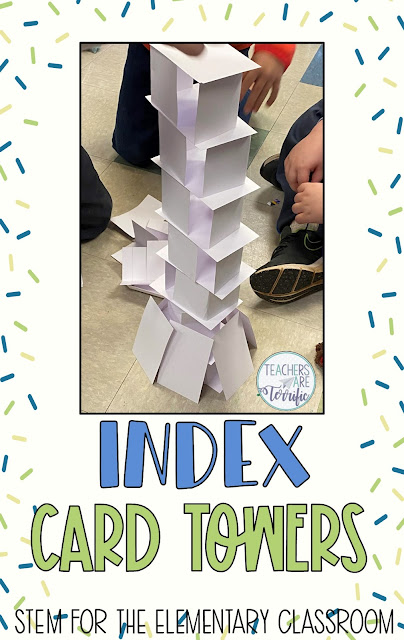 The Best STEM Tower Ever! - Teachers Are Terrific! A STEM Blog
