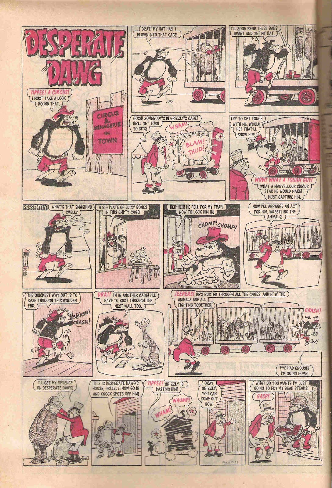 Peter Gray's Comics and Art: 75 years of The Dandy Desperate Dawg