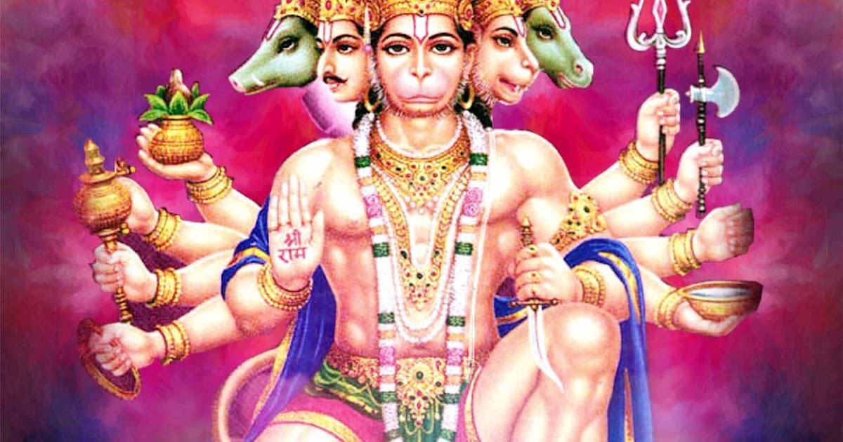 The Story of Panchmukhi (Five Faces) Hanuman - Jai Shree Hanuman Chalisa