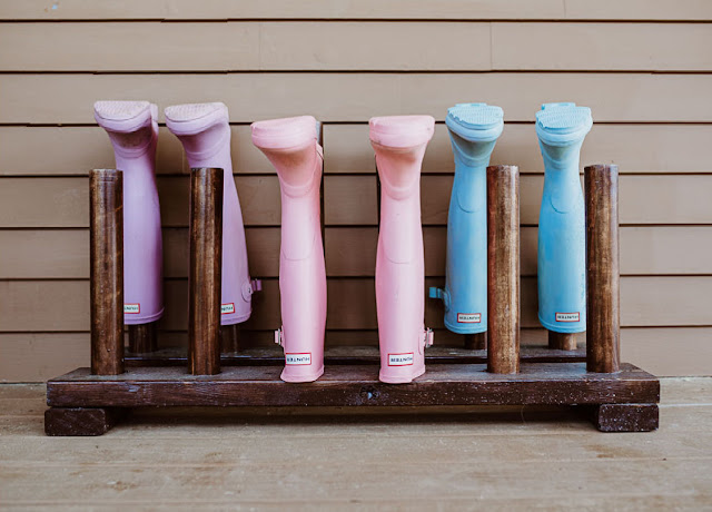 Homemade Boot Tree Stand - Fresh Eggs Daily® with Lisa Steele