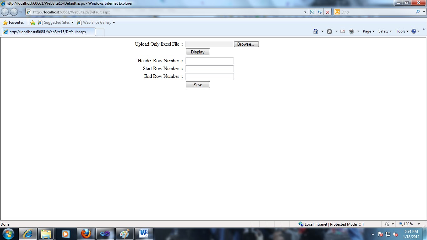 DOTNET POINT HOW TO UPLOAD EXCEL FILE AND SAVE IT DATABASE IN DYNAMICLY DOTNET POINT HOW TO UPLOAD EXCEL FILE AND SAVE IT DATABASE IN DYNAMICLY