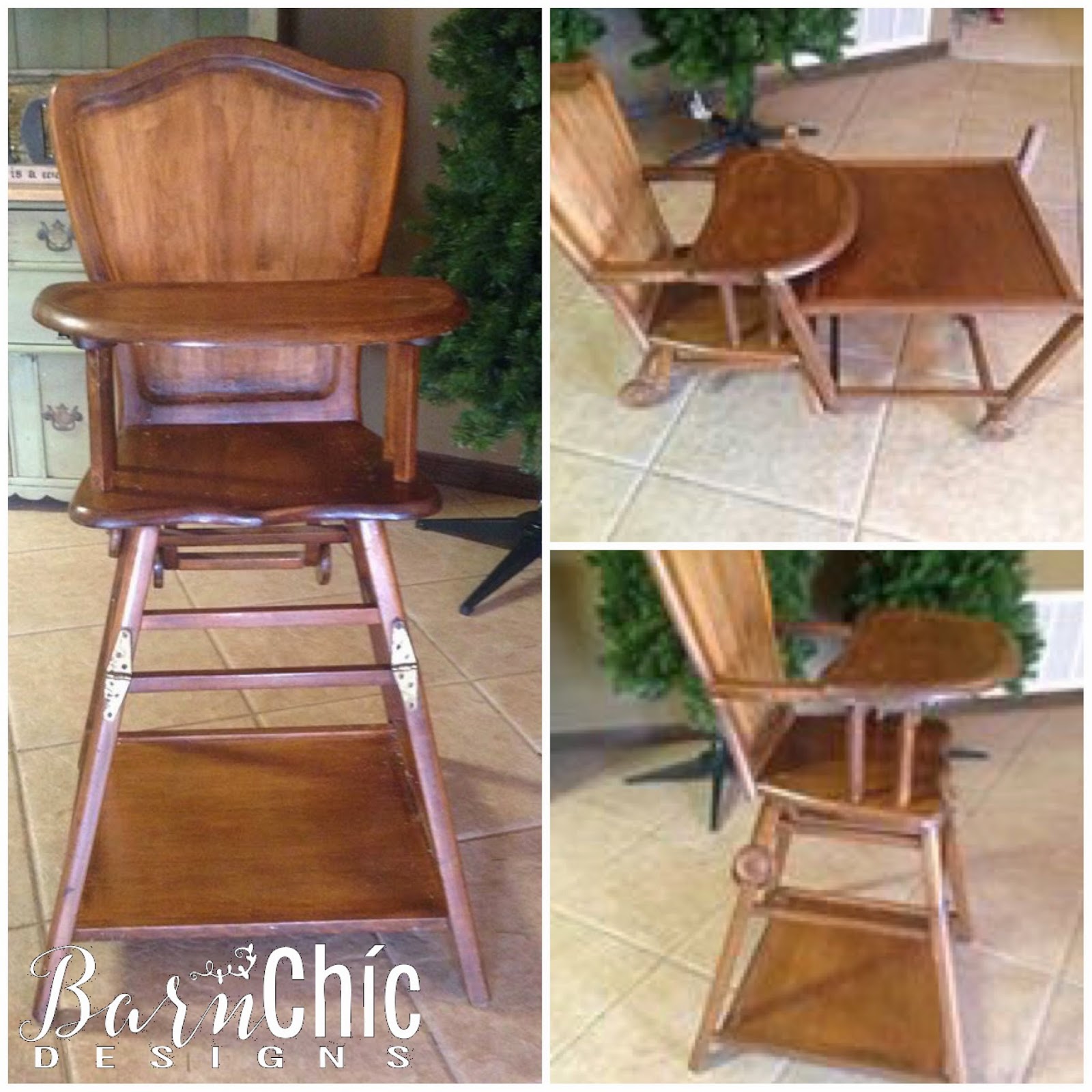 Barn Chic Designs: The Stylish High Chair