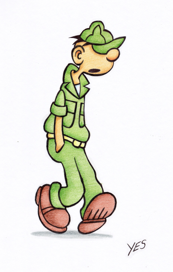 BEETLE BAILEY ART - RECRUTA ZERO ARTE