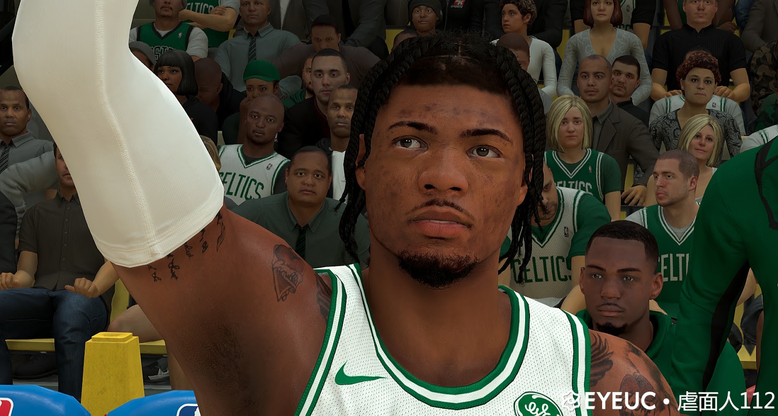 Marcus Smart Cyberface, Hair And Body Model By Face abuser [FOR 2K20]