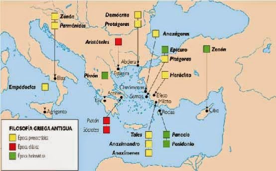 MiguelOcónGarcíaMareNostrum: Mapa de la localización de los filósofos ...