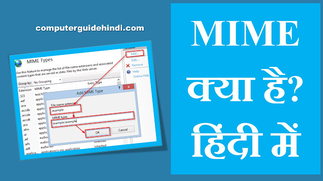 MIME क्या है? हिंदी में [What is MIME ?] | Computerguidehindi -India's ...