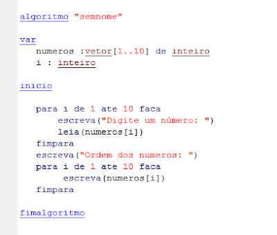 Tecnologia da Informação: Estrutura de Dados - Vetores e Matrizes