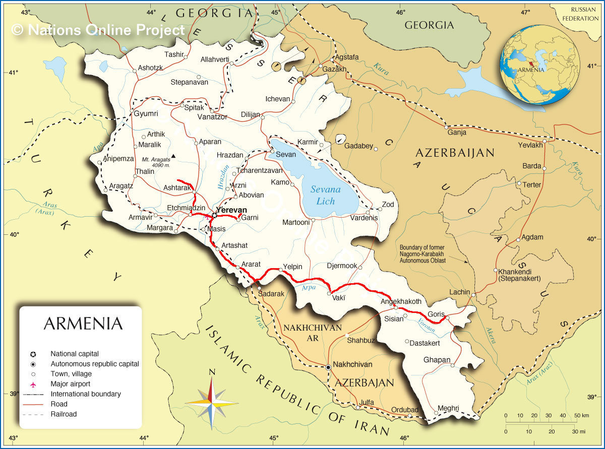 Cestovateľský zápisník: Arménsko 4 - Okolie Jerevanu a cesta do Goris