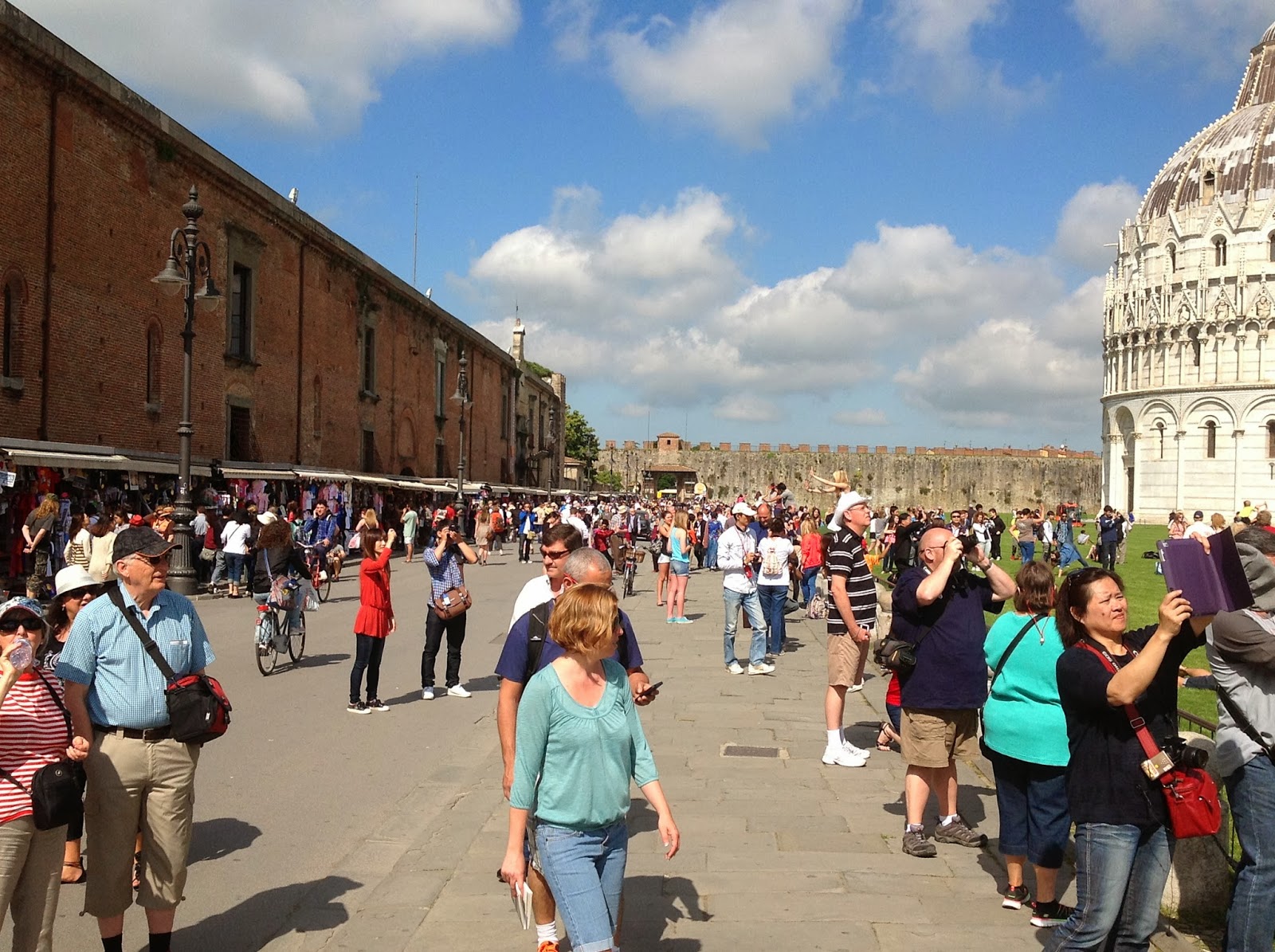 The Dorman family in Italy