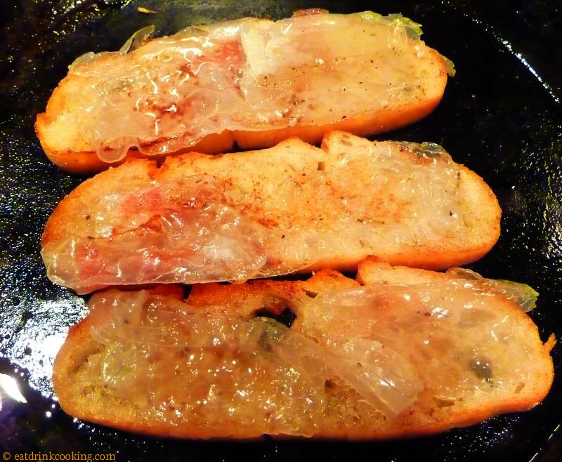 eatdrinkcooking: Aus der schnellen Küche: Lardo Bruschetta - Bruschette ...