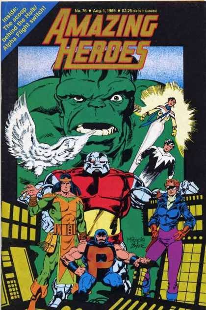Marvel Comics of the 1980s: 1985: Alpha's Beta Flight part V: Byrne 'n ...