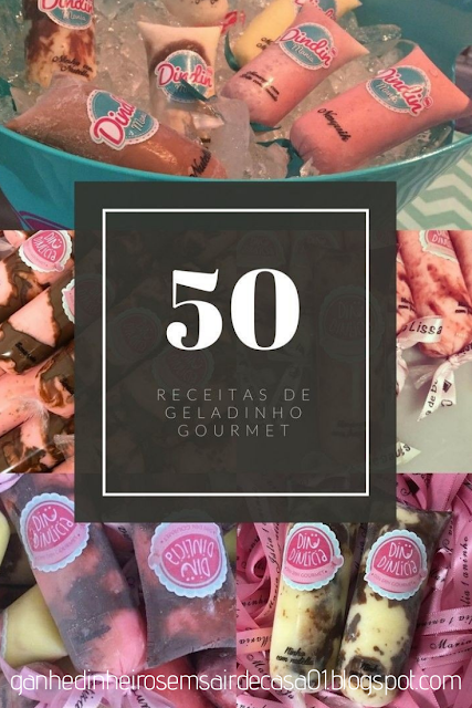 Aprenda como fazer Sacolé Gourmet