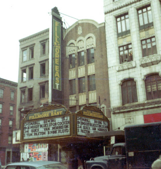 Inside Fillmore East Nyc