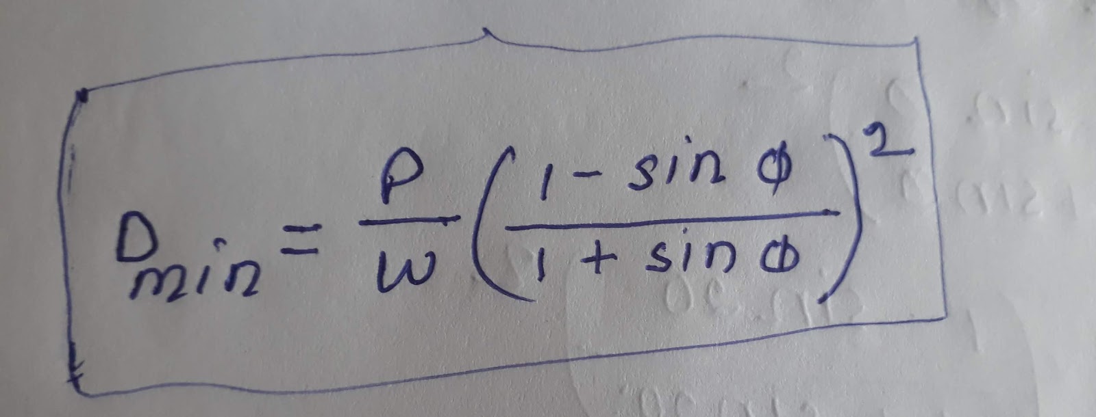 Civil engineering : How to find depth of foundation for house