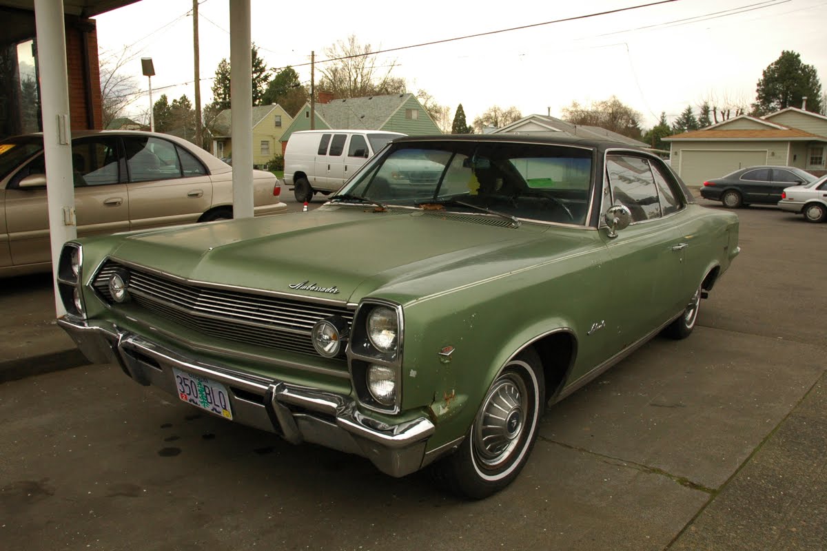 OLD PARKED CARS.: Revisited: 1967 AMC Ambassador DPL Hardtop.