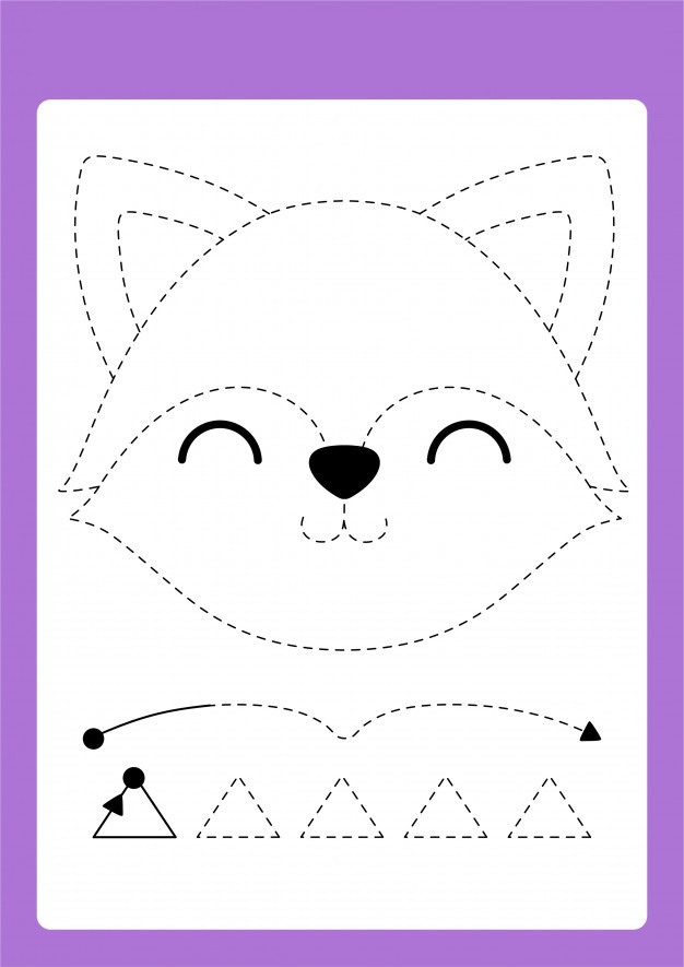 Traza y Colorea Animales | Materiales Educativos para Maestras