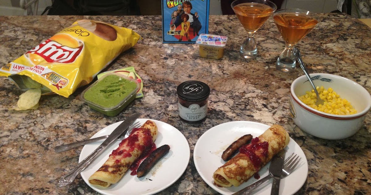 Reel Fancy Dinners: Austin Powers in Goldmember Dinner