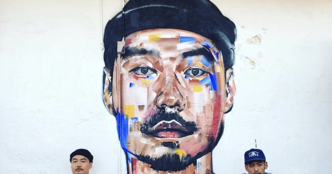 Mural of Rapper Dumbfoundead Vandalized