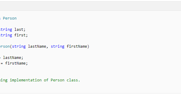 Programacion Orientada A Objetos Contructores Y Destructores