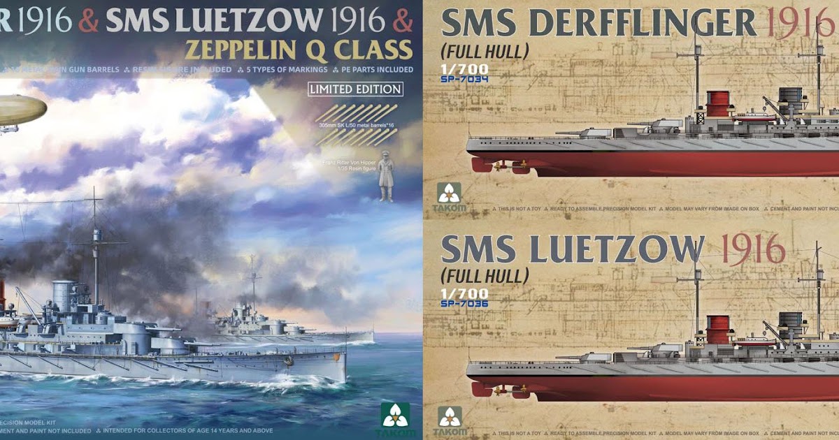 The Modelling News: Preview: Takom's three new kits for German ships of ...
