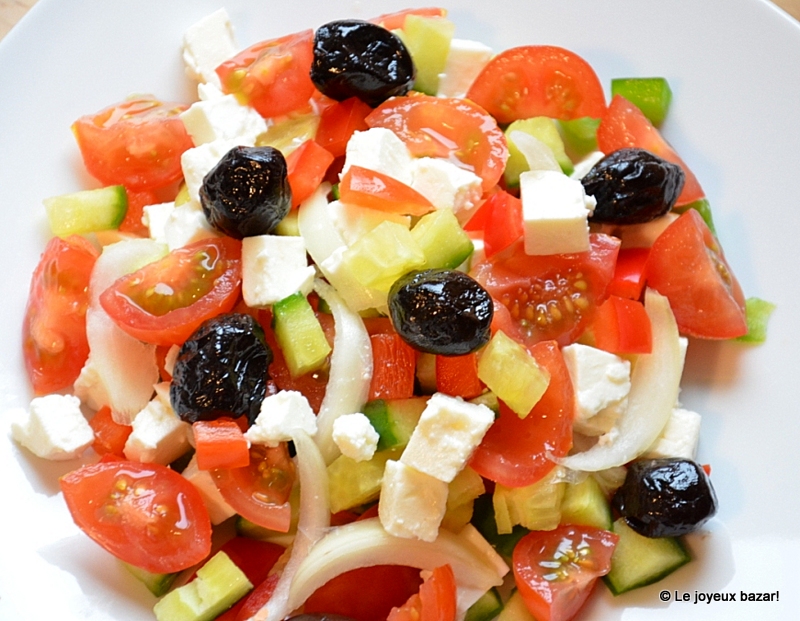 La salade grecque dans tous ses états