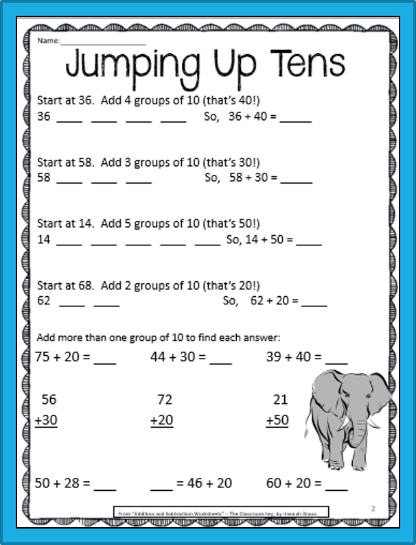 Classroom Freebies Too: Numbers Sense Practice