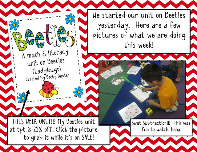 Teaching, Learning, & Loving: Beetles Unit