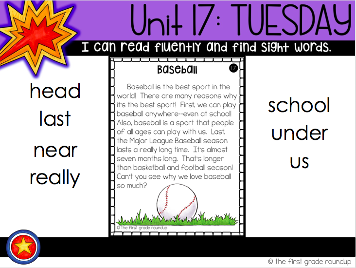 Fluency Folder Routines for Second Graders - The First Grade Roundup