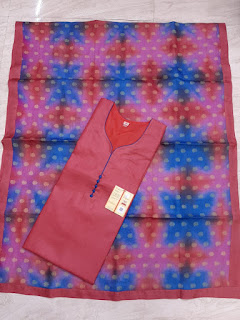 Latest pure tusser suits