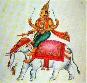 HiNDU GOD: LORD INDRA