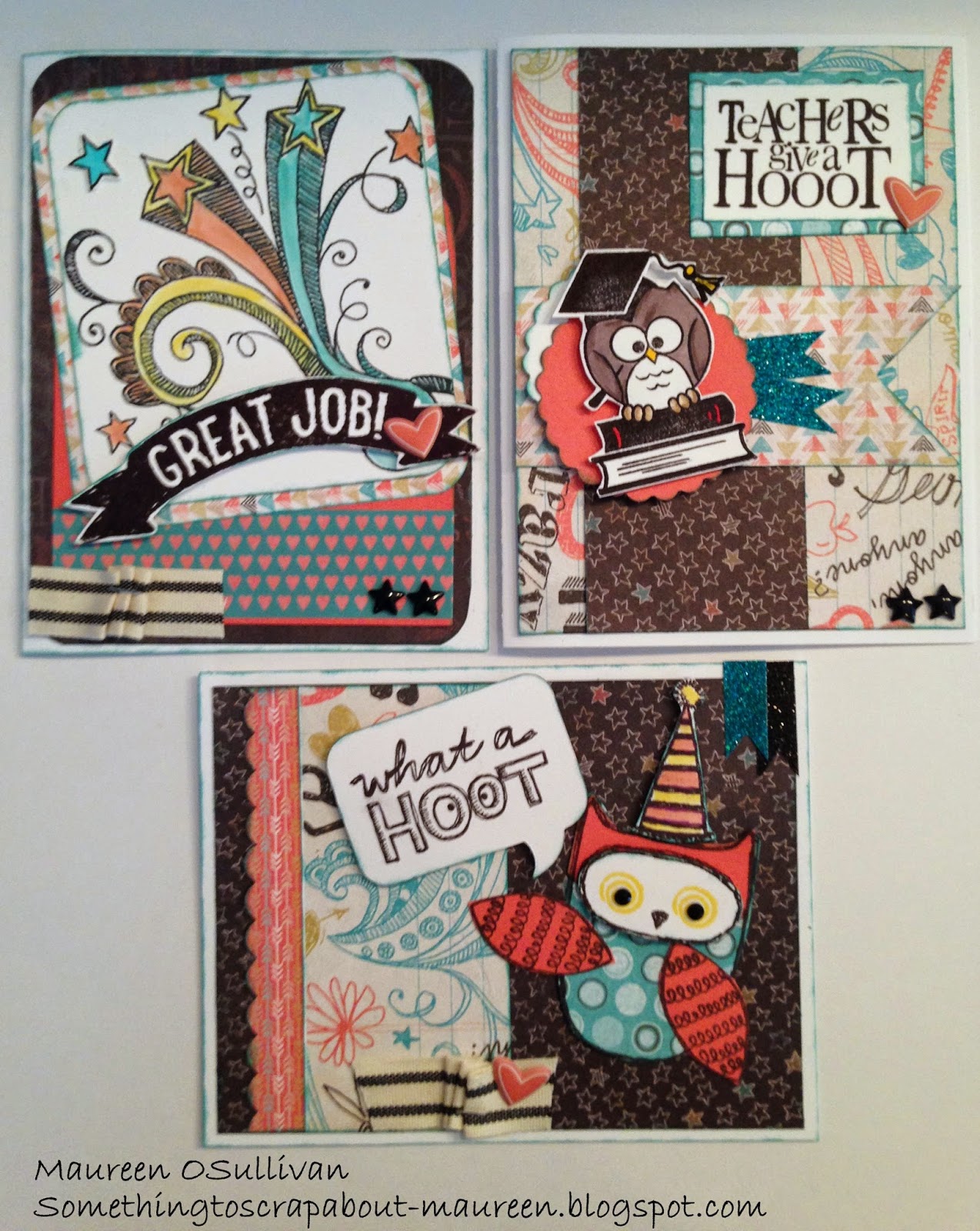 Let's Give 'em Something to Scrap About!: CTMH-- Chalk It Up cards for ...