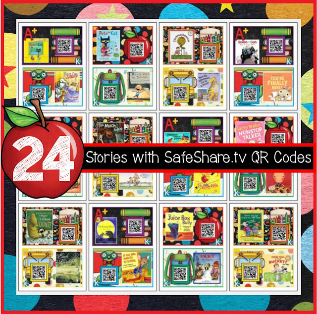 The K Files: The Back to School Listening Center with QR Codes