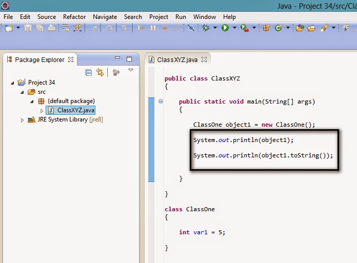 Selenium By Arun Powered By 205 Using Tostring Method Of Object Class
