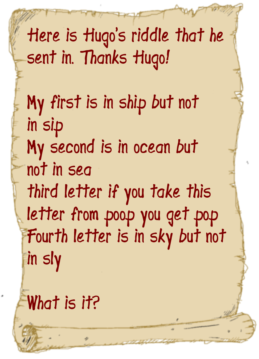 Sam Silver Undercover Pirate: Hugo's riddle