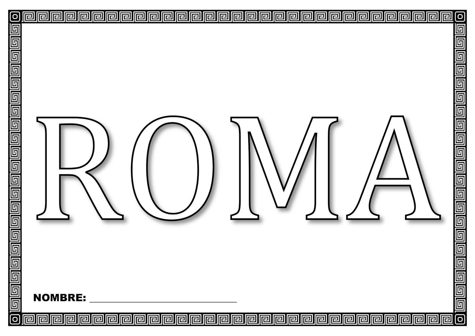 Trabajando con personitas: Nuestras portadas de "EL IMPERIO ROMANO"